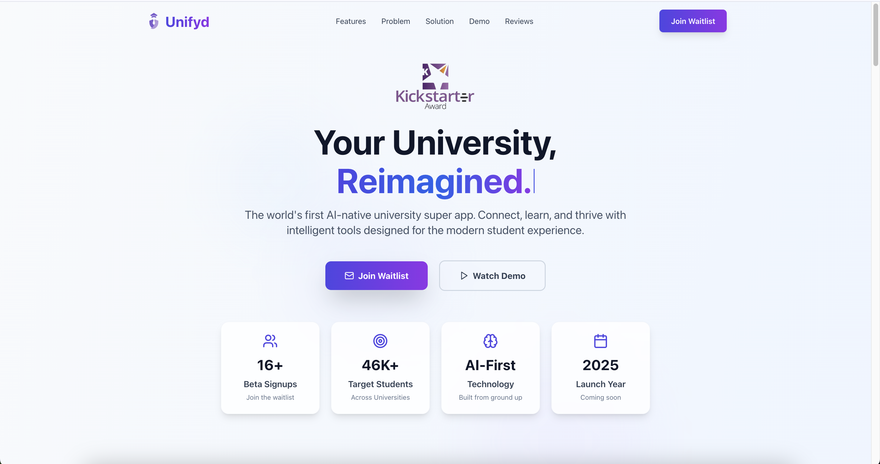 Unifyd - Your University, Reimagined | AI-Powered Student Platform